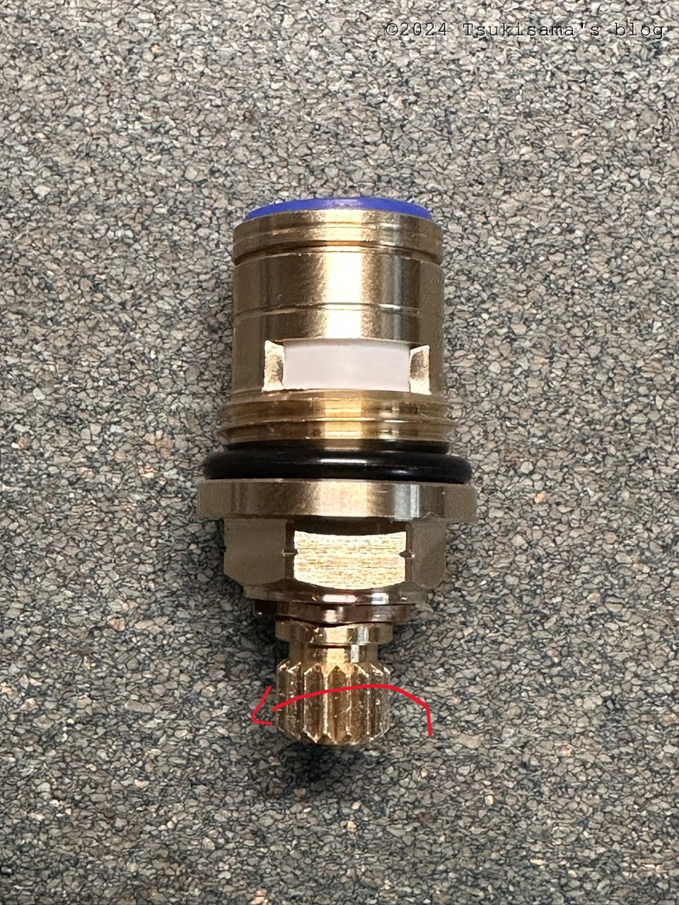 ビルトイン浄水器の蛇口バルブ(KVK止水カートリッジ KPS018)の交換【2回目】 | tsukisama’s blog